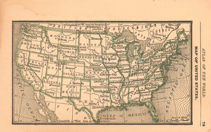 Map of United States - Art Source International