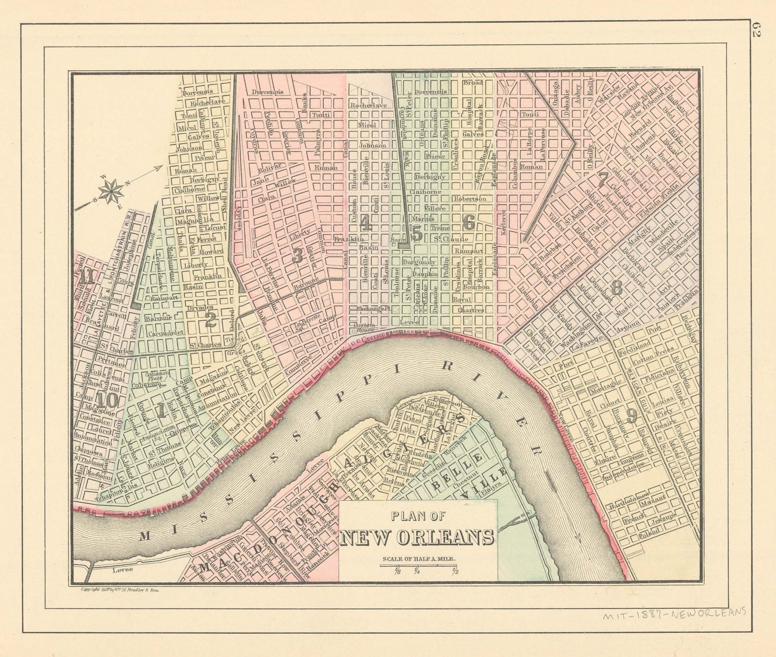 New Orleans Maps - Art Source International