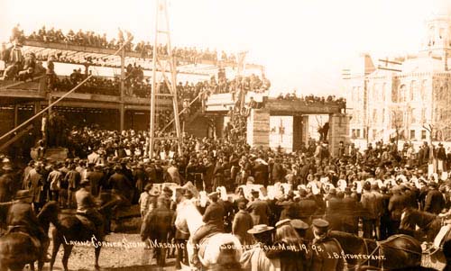 Laying Cornerstone, Masonic Temple - Art Source International