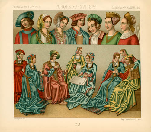 Europe - 15th and 16th Centuries - Costumes of Pageantry - Coat of the ...