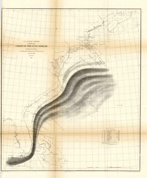 Chart of the Gulf Stream - Art Source International