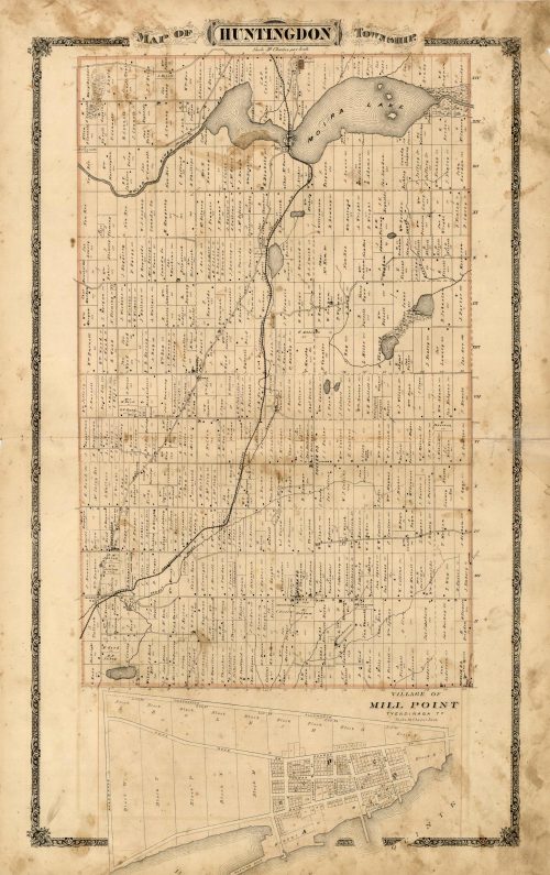 Map of Huntingdon Township - Art Source International