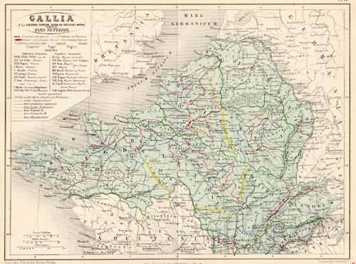 Gallia a C.J. Caesare Tempore usque ad Theodosii Magni Tempus Pars ...