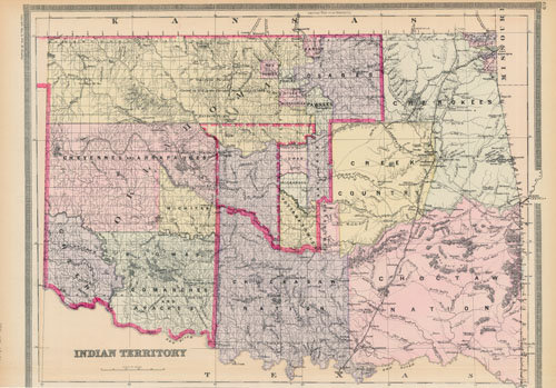 Indian Territory or Oklahoma - Art Source International