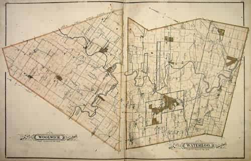 Maps of Woolwich and Waterloo Townships - Art Source International