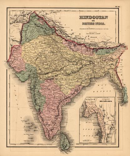 Hindostan or British India - Art Source International