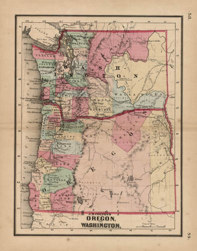 J.H. Coltons Oregon and Washington' - Art Source International