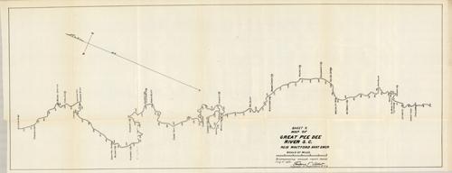 Sheet 2 Map of Great Pee Dee River S.C. - Art Source International