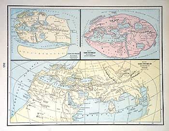 Map of the World According to Pomponius Mela, The World According to ...