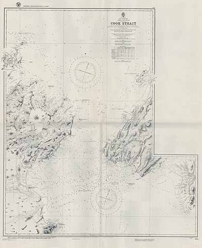 New Zealand North and South Islands, Cook Strait - Art Source International