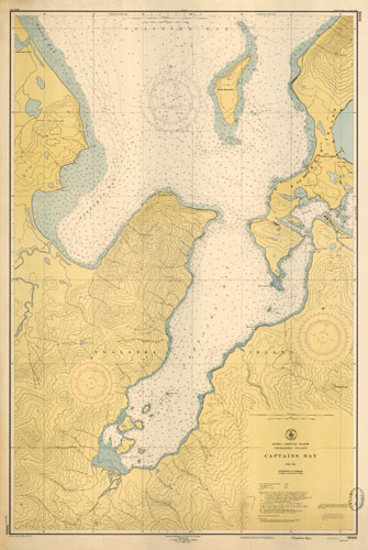 Alaska - Aleutian Islands - Unalaska Island - Captains Bay - Art Source ...