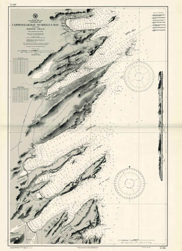 North America, Newfoundland - East Coast, Conception Bay, Carbonear Bay ...