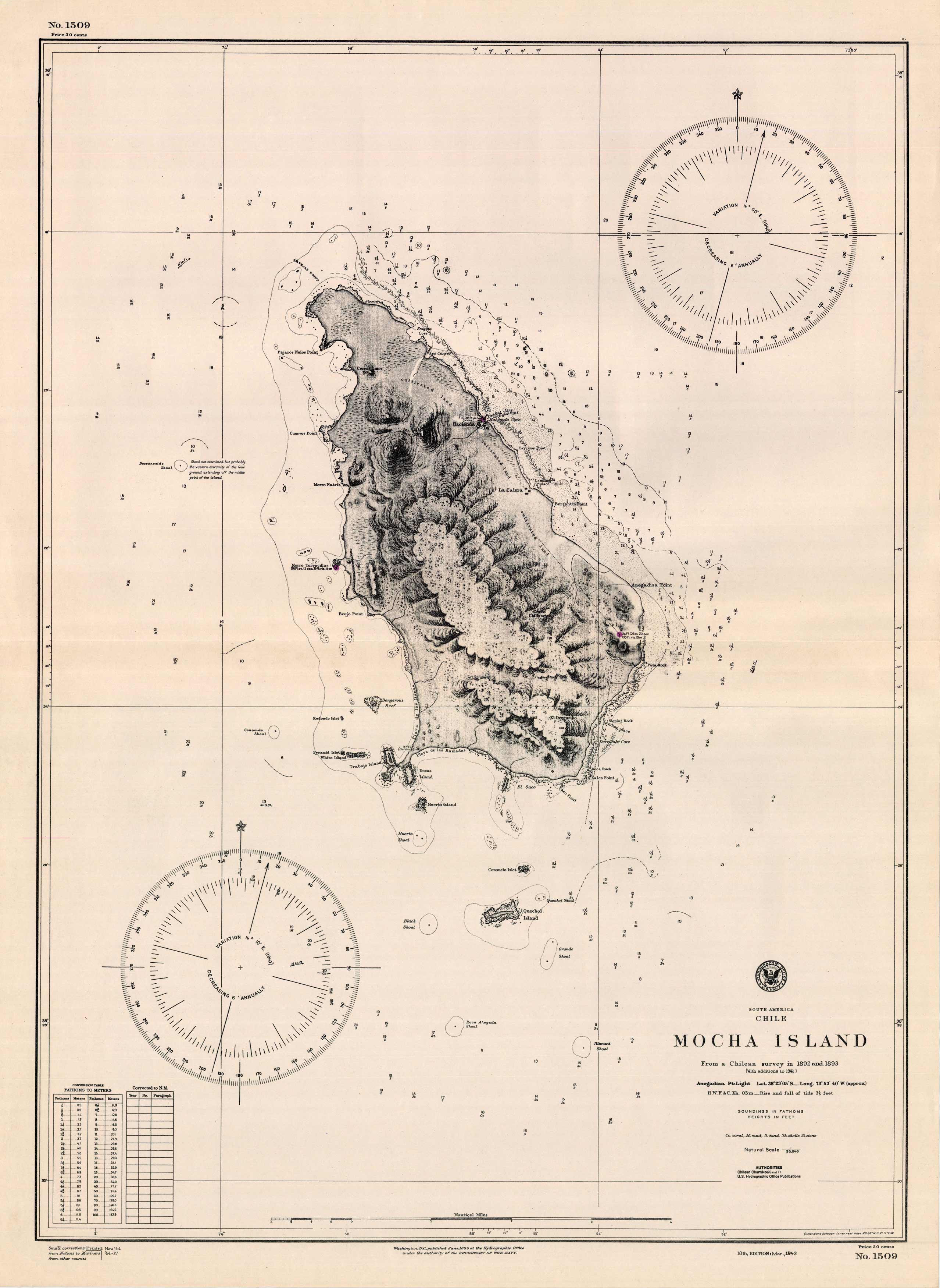 Chile - Mocha Island - Art Source International