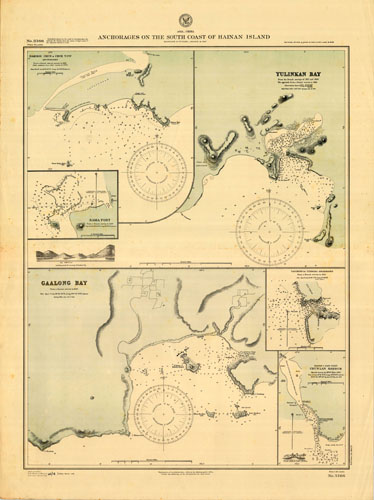 China - Anchorages on the South Coast of Hainan Island - Namhoi Chun ...