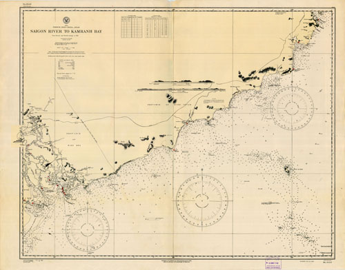 French Indo China (Vietnam) - Anam - Saigon River to Kamranth (Cam Ranh ...
