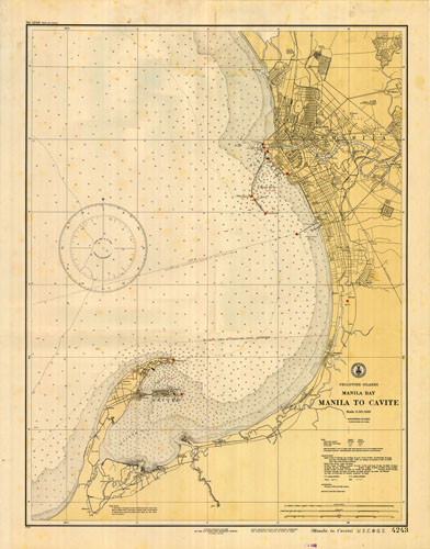 Philippine Islands - Manila Bay - Manila to Cavite - Art Source ...