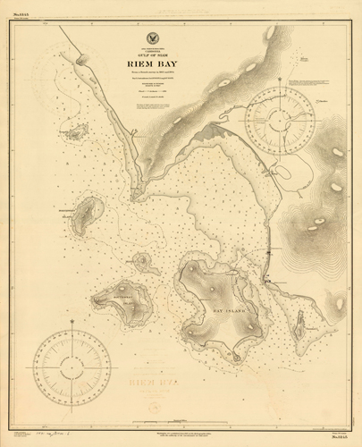 Cambodia - Gulf of Siam (Gulf of Thailand) - Riem Bay - Art Source ...