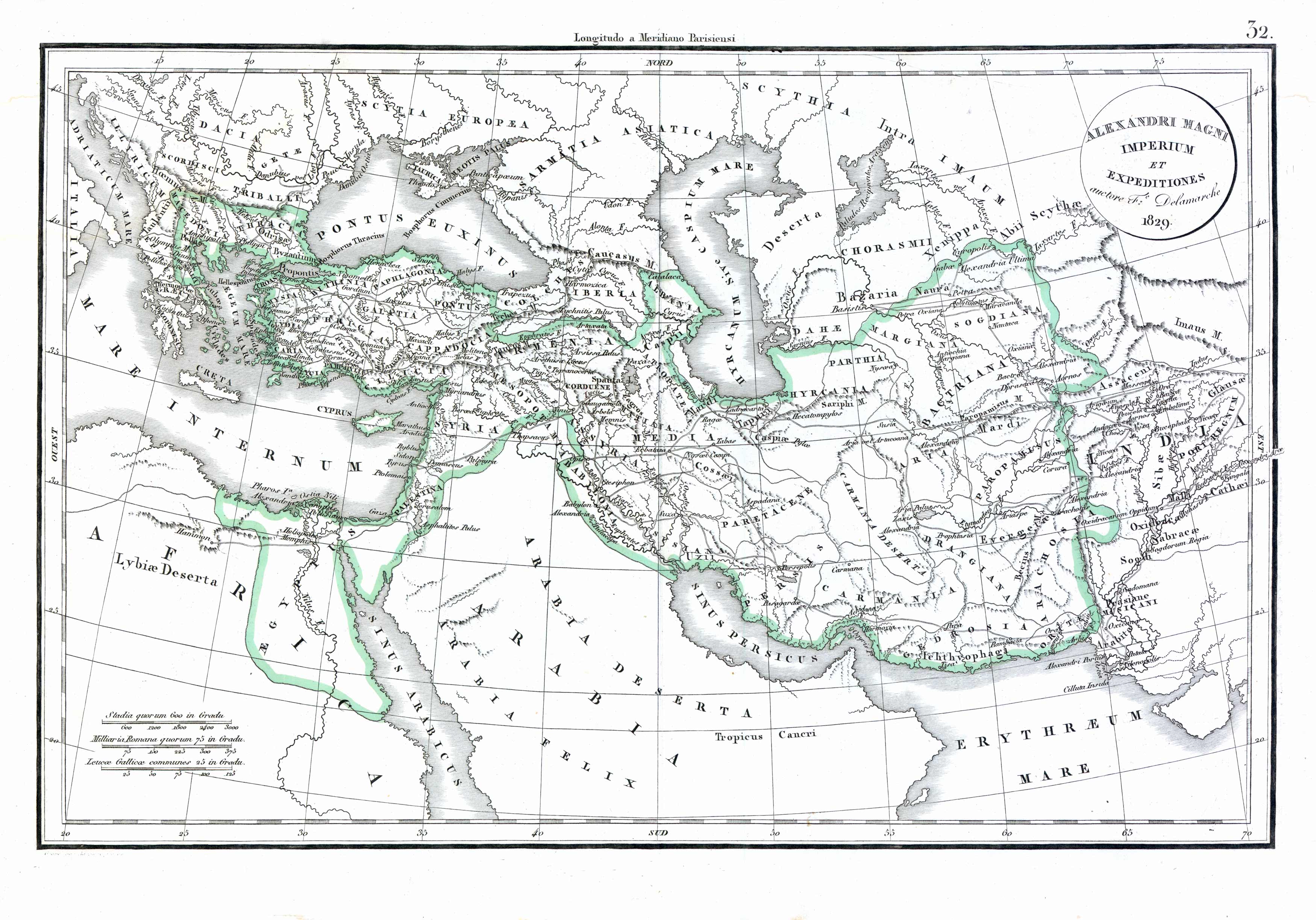 Alexandri Magni Imperium Et Expeditions (Alexander the Great) - Art ...