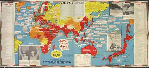 Dated Events War Map - Art Source International