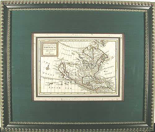 FRAMED A New Map of America - Art Source International