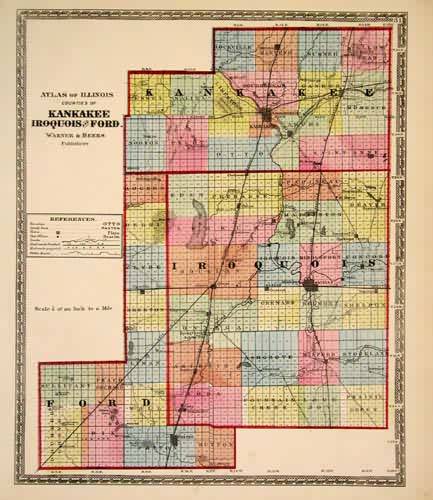 Counties of kankakee, Iroquois, and Ford - Art Source International