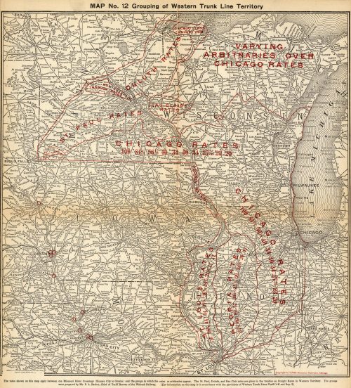 Grouping of Western Trunk Line Territory - Art Source International