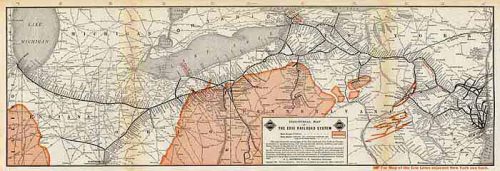 The Erie Railroad System - Art Source International