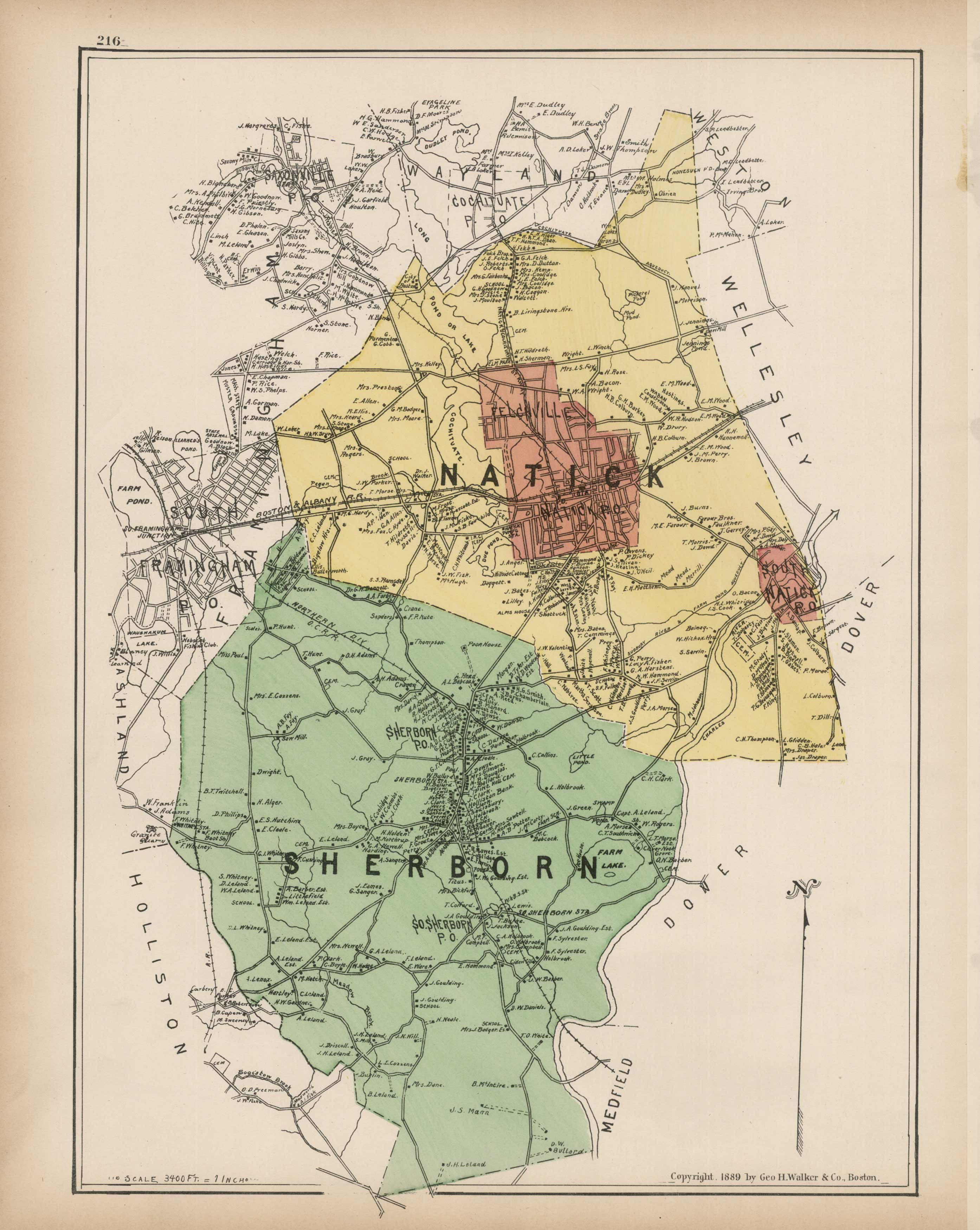Towns of Natick and Sherborn - Art Source International