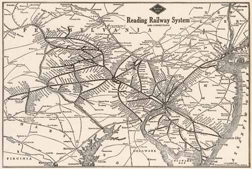 Reading Railway System and Connections - Art Source International