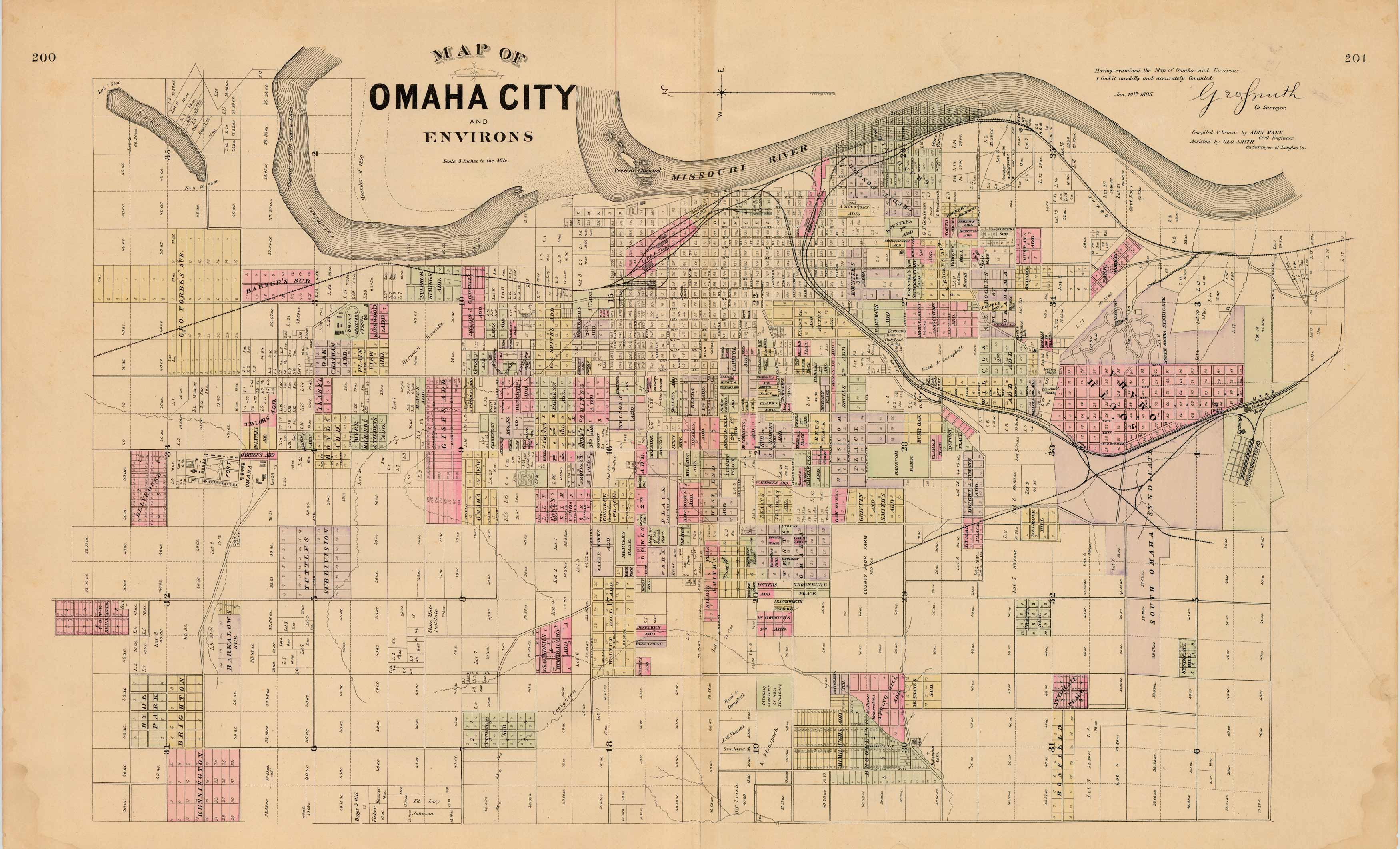 Omaha City and Environs, Nebraska - Art Source International