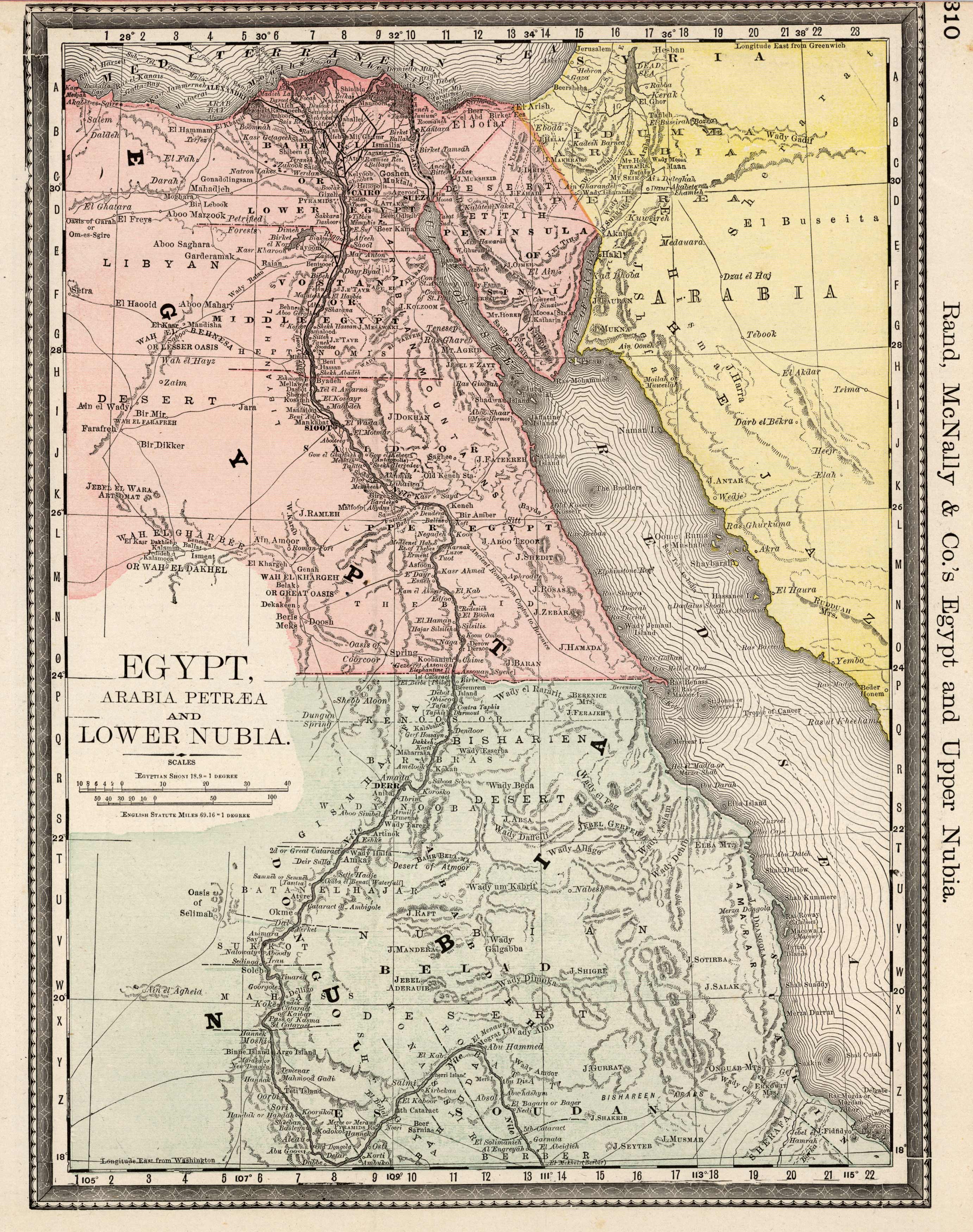 Egypt, Arabia Petraea, and Lower Nubia - Art Source International