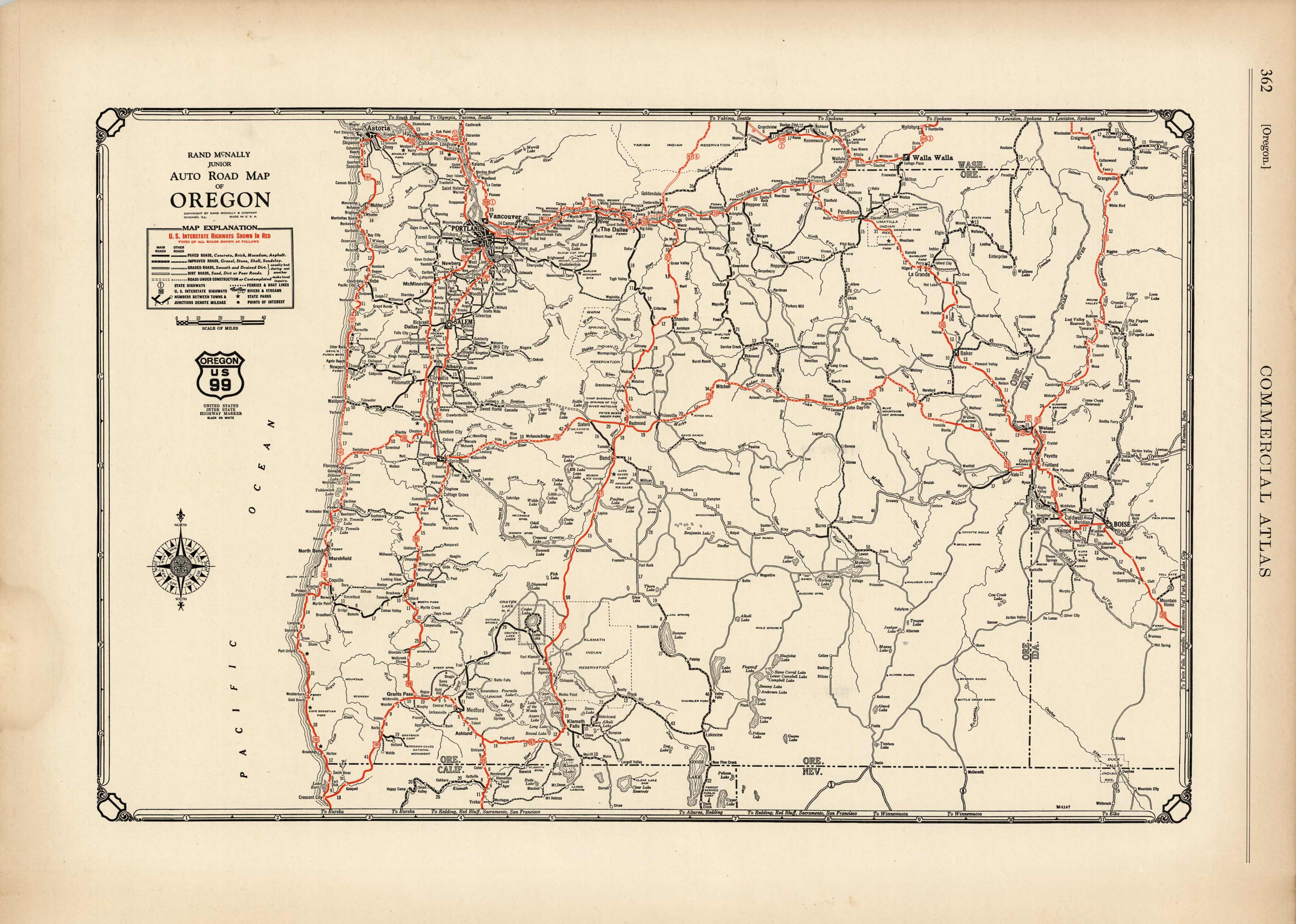 Atlas Of Oregon