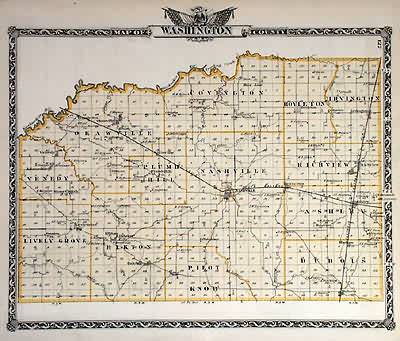 Map of Washington County - Art Source International