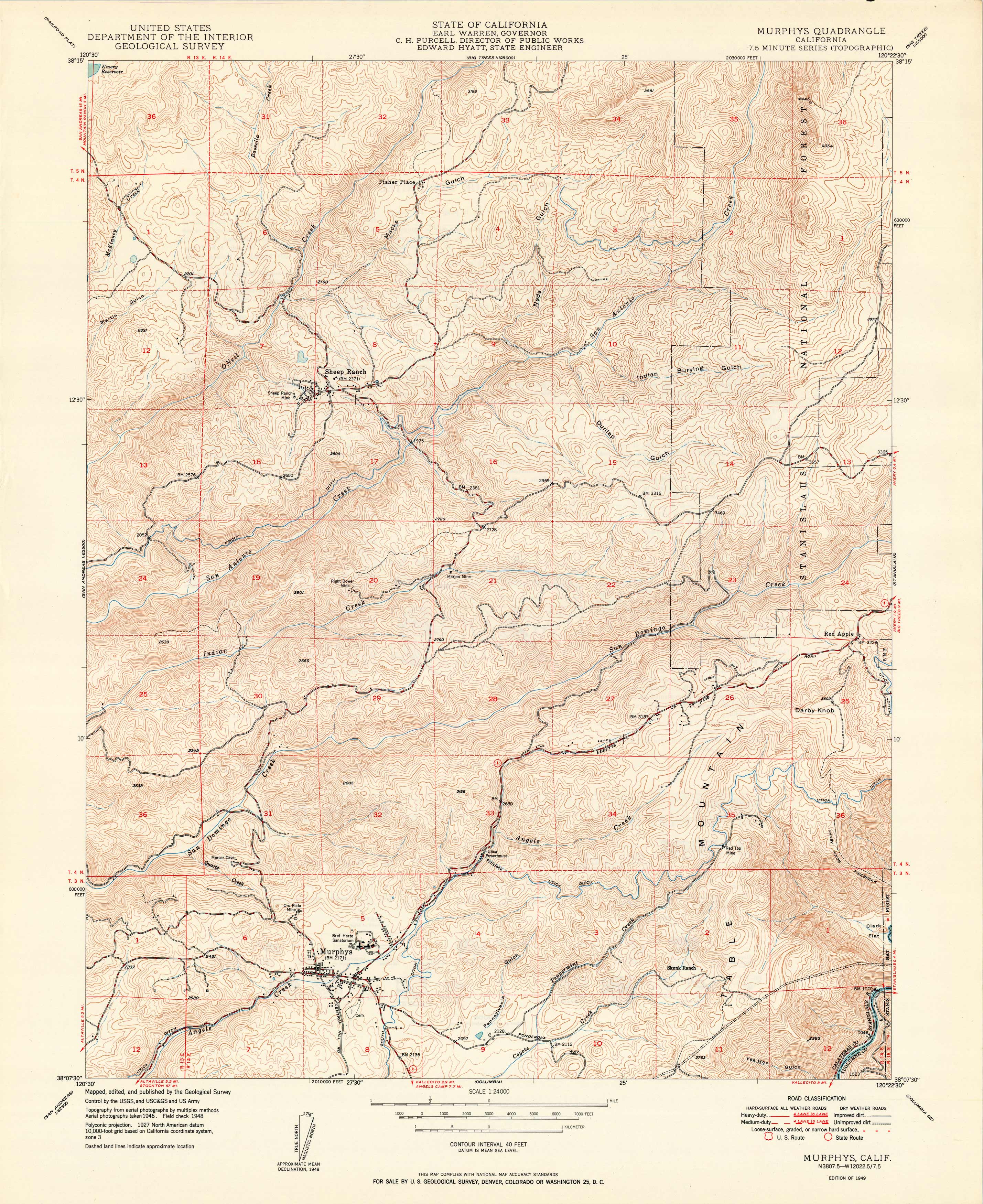 Murphys Quadrangle, California - Art Source International