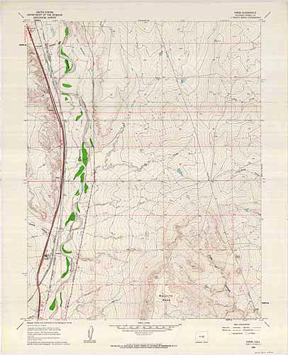 Pinon Quadrangle, Colorado - Art Source International