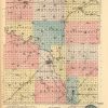 L.H. Evert's 1887 Map of Coffey County, Kansas - Art Source International