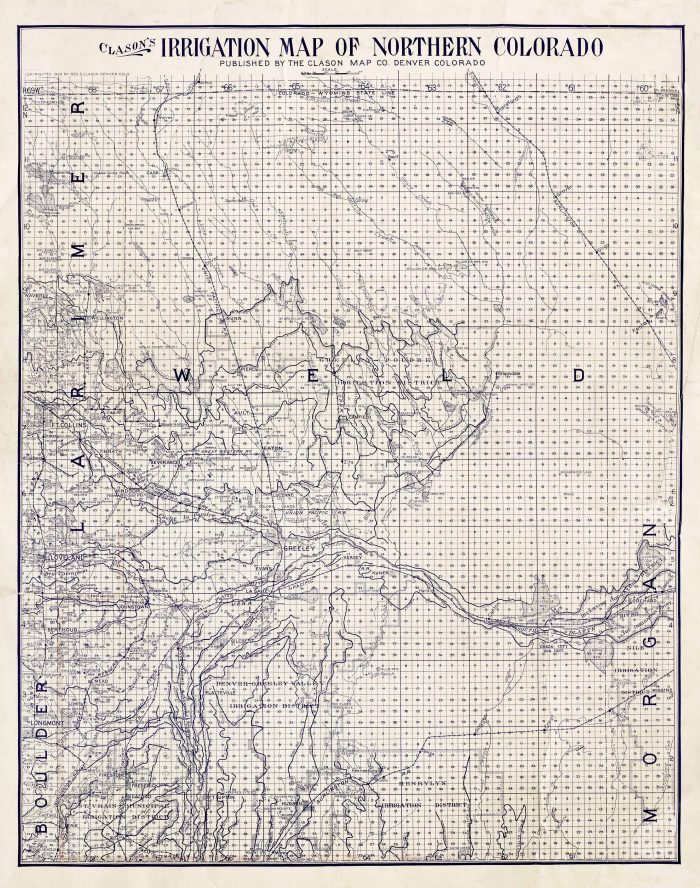 Map Of Northern Colorado NoCo Fireshed Geospatial Tools | Northern