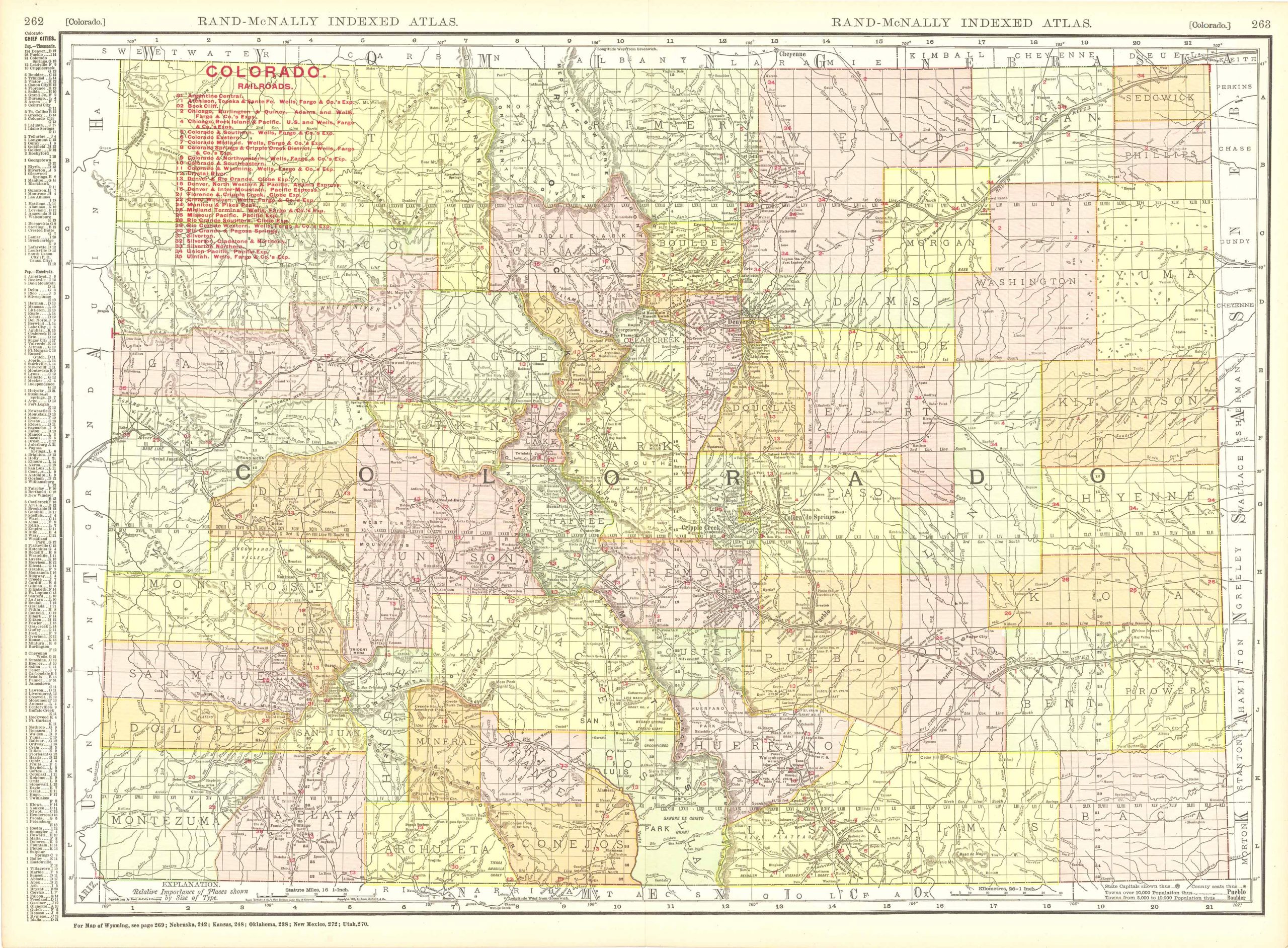Rand McNally and Co. - Colorado - Art Source International